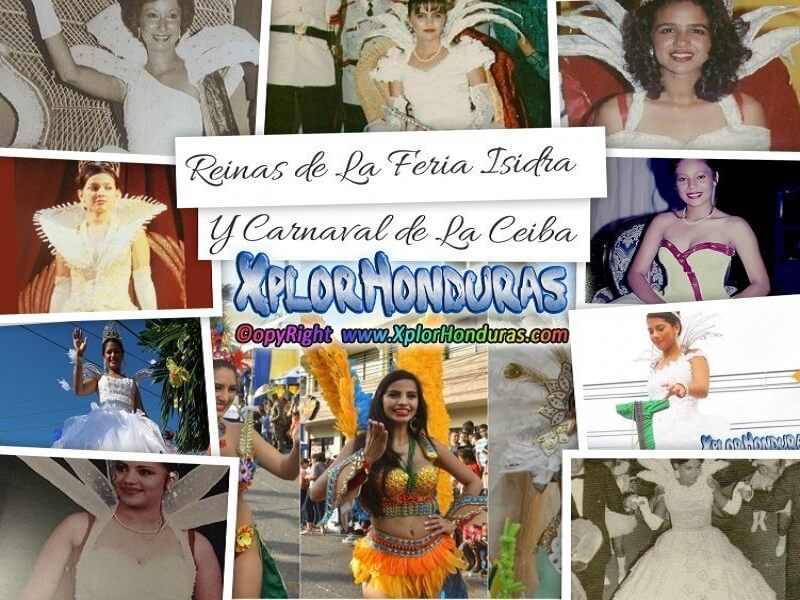 Reinas de La Feria Isidra - Carnaval de La Ceiba Honduras ...